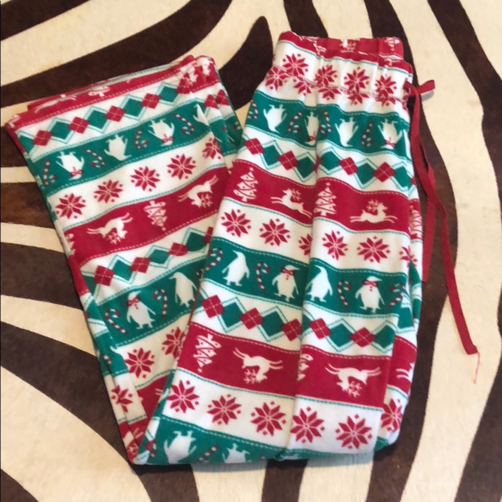 Joe Boxer Christmas 3 Piece Pajama Set Small - Gem